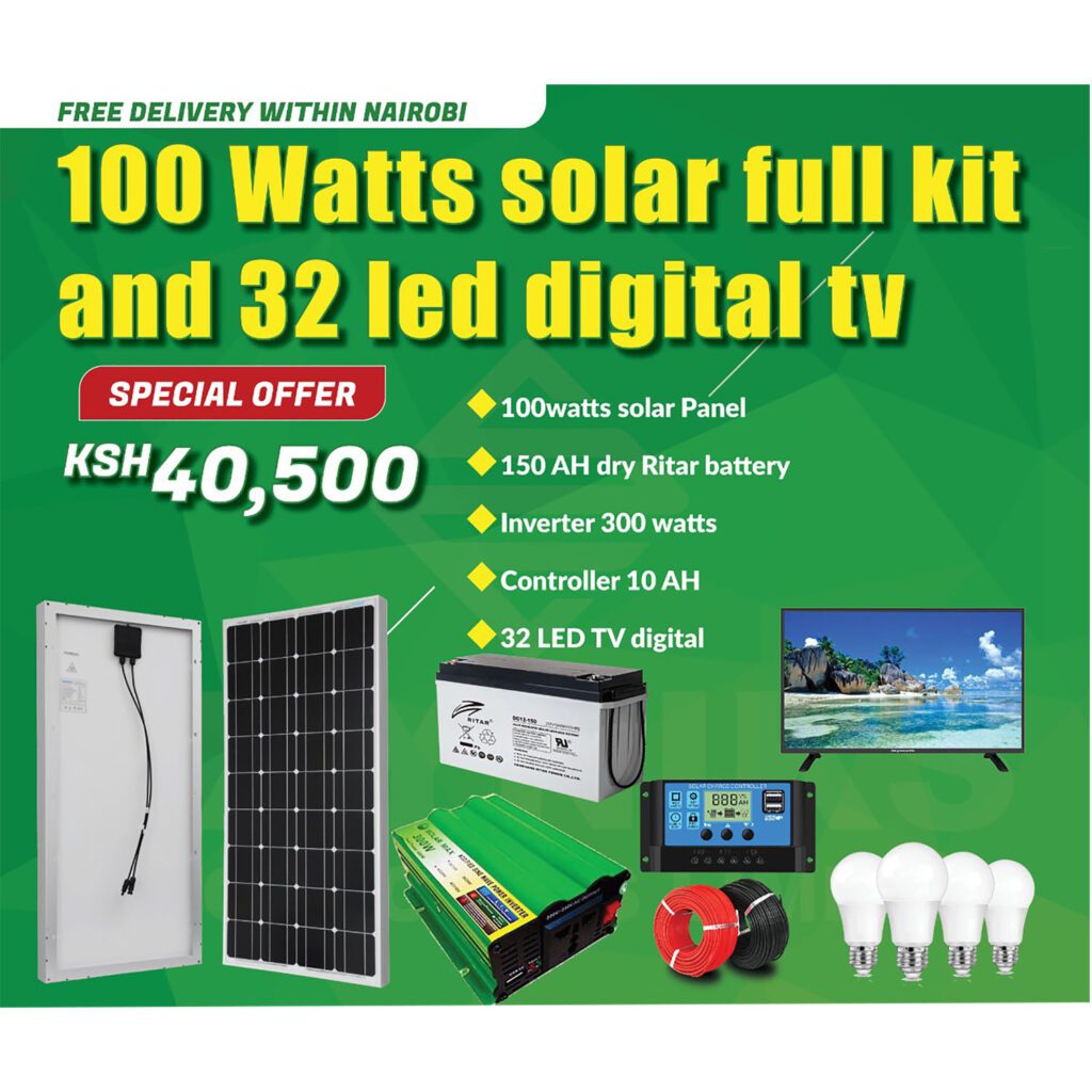 300WATTS SOLAR SYSTEM KITS - Skyniks