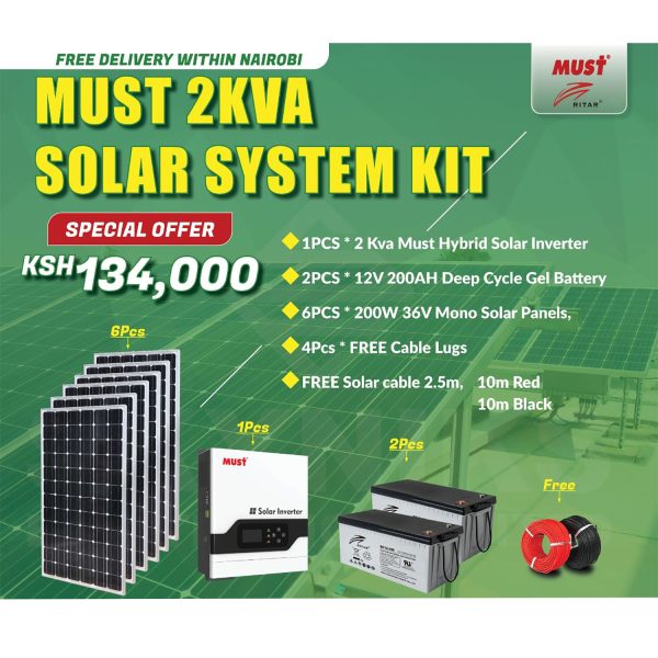 MUST 6KVA Full Solar KIT - Skyniks