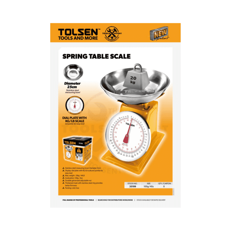 Tolsen Spring Table Scale / Weighing Scale Dial Plate (20KG/44LBS ...